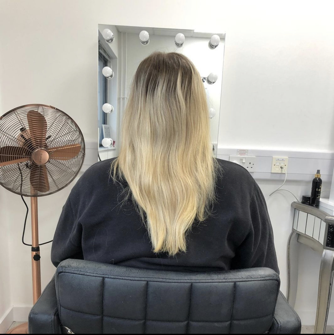 Blonde LA Weave Hair Transformation - Lacy Locks
