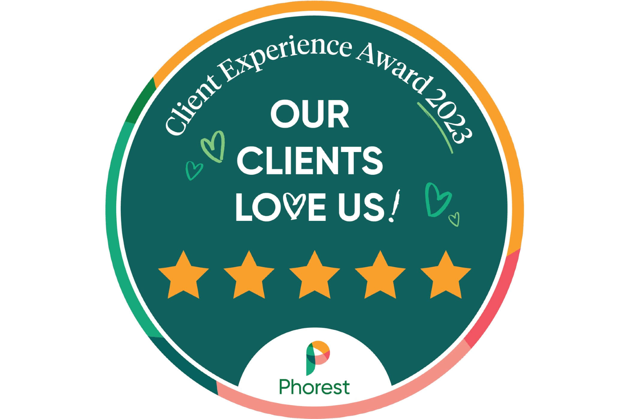 Winners Of The Phorest Client Experience Award 2023!